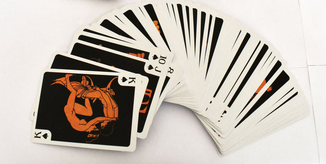 2 Decks of Ancient Greek Lovers inspired by black figured pottery ...